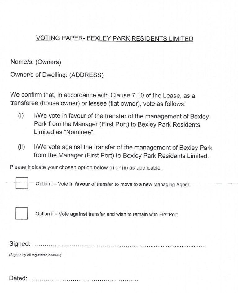 Please vote ? and make a difference – BPRA